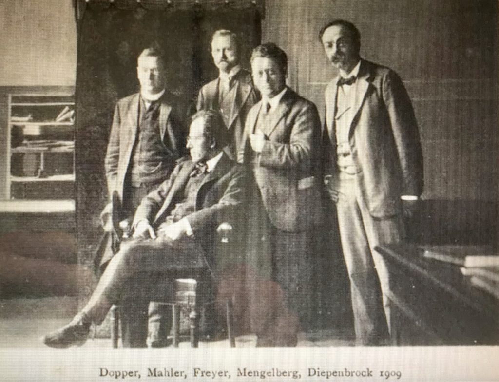 Portret Willem Mengelberg 1920 - Jan Toorop