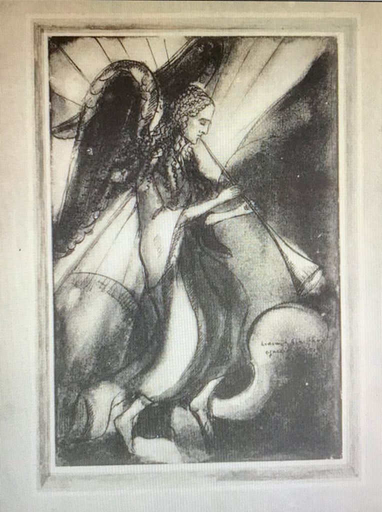 Portret Willem Mengelberg 1920 - Jan Toorop