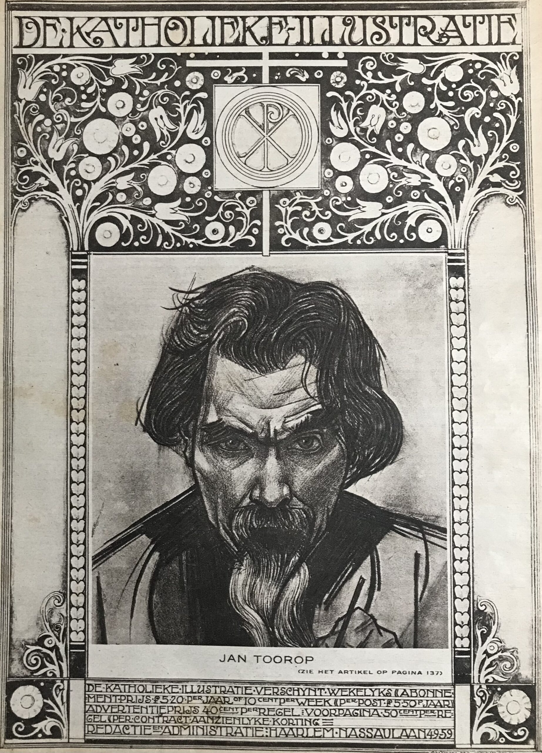 Jan Toorop, de kunstschilder van het symbolisme